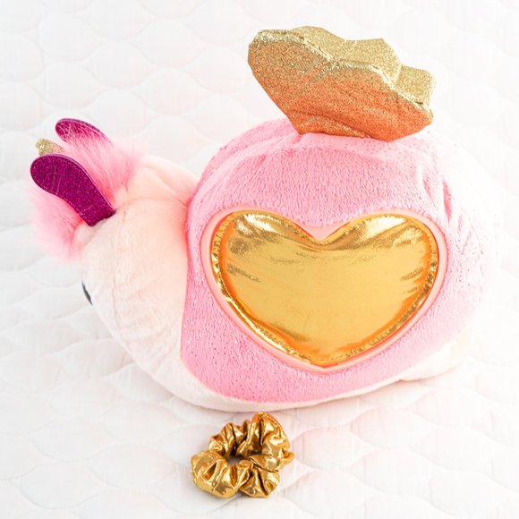 C E | Toys | Zuri Pink Snail Unicorn Valentines Love 2 Inch Plush ...